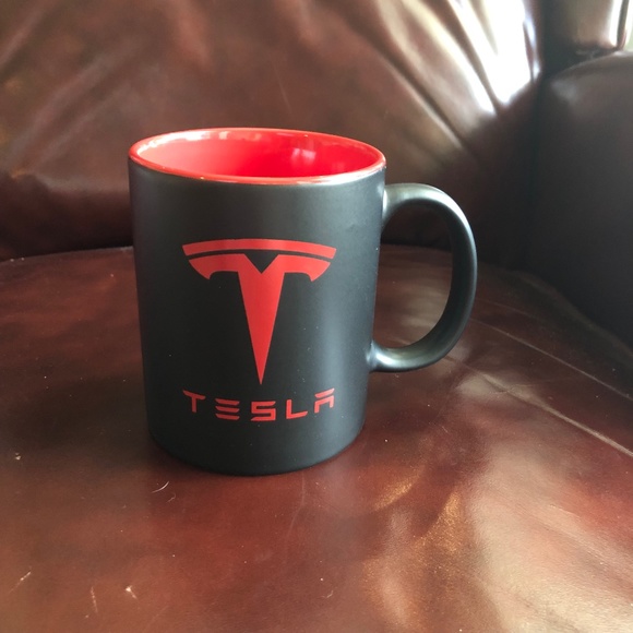 Tesla | Accents | Tesla Mug And Garage Sign | Poshmark
